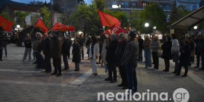 Η κεντρική προεκλογική συγκέντρωση του ΚΚΕ στη Φλώρινα (video, pics)
