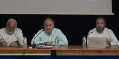 Ο βουλευτής Σταύρος Παπασωτηρίου στο δημοτικό συμβούλιο Φλώρινας (video)