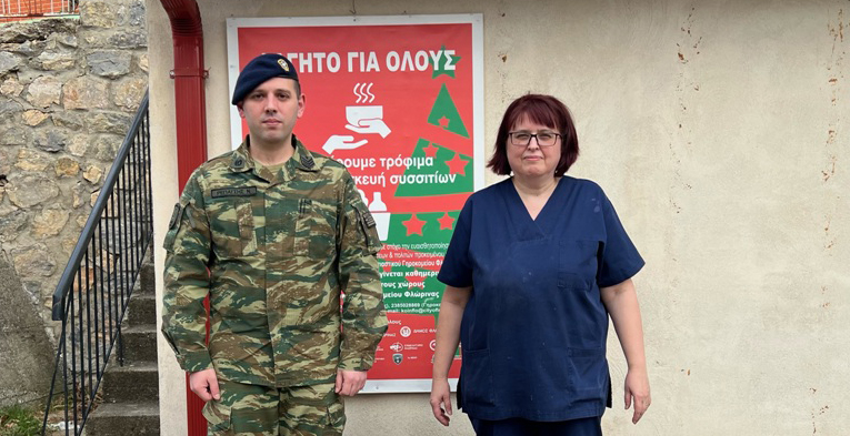 Το 1ο Σύνταγμα Πεζικού συμμετείχε στη δράση "Φαγητό για όλους"