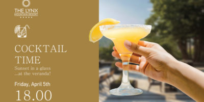 Sunset Coctail Event στο The Lynx Mountain Resort